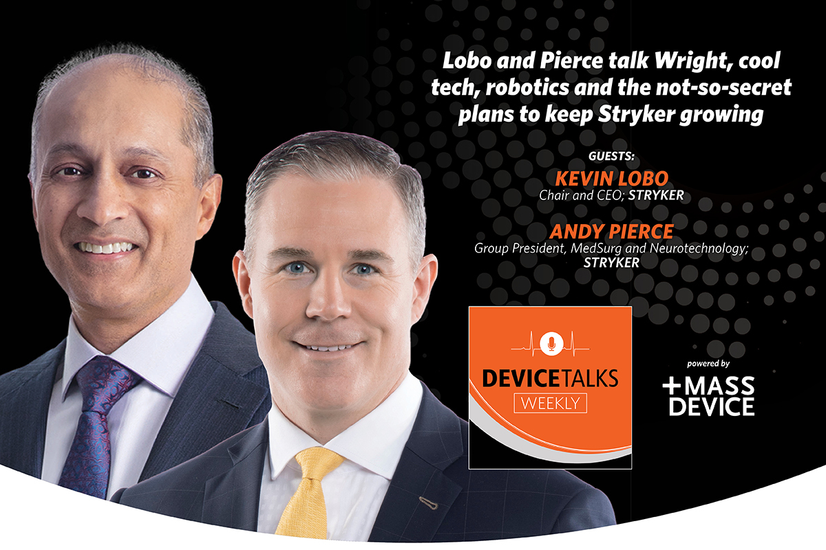 Lobo and Pierce talk Wright, cool tech, robotics and the not-so-secret plans to keep Stryker ...