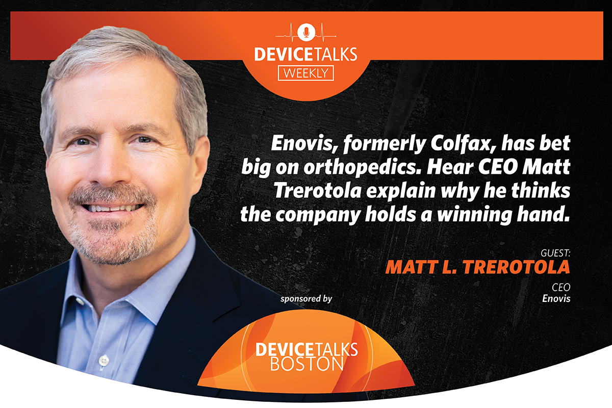 DTWeekly-Enovis bets big on ortho. CEO Matt Trerotola explains why the ...