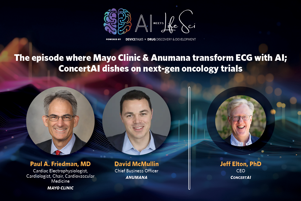 Mayo Clinic, Anumana, ConcertAI on AI-enhanced ECGs and Clinical Trials